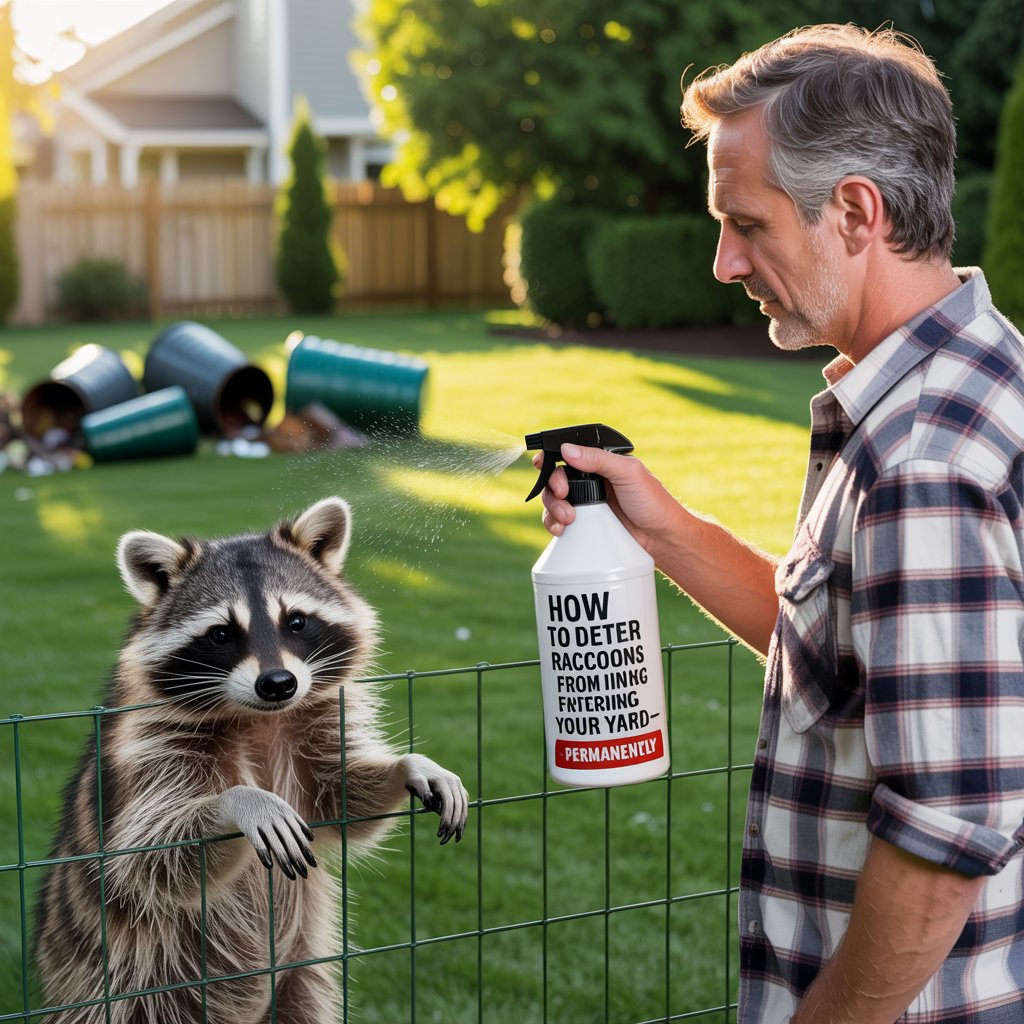 How to Deter Raccoons From Entering Your Yard Permanently: A ...