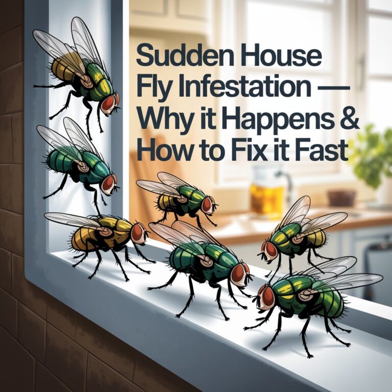 Sudden House Fly Infestation: Why It Happens and How to Fix It Fast ...