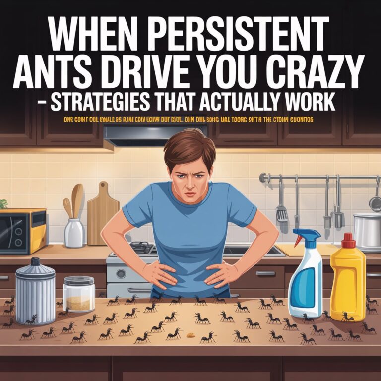When Persistent Ants Drive You Crazy: Strategies That Actually Work ...