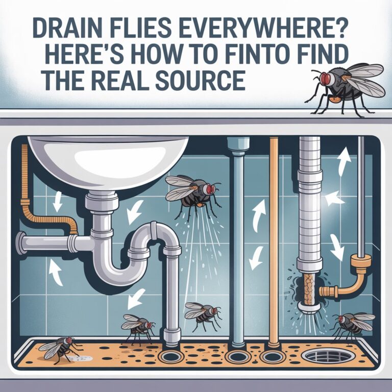 Drain Flies Everywhere? Here’s How to Find the Real Source – Thanos Home