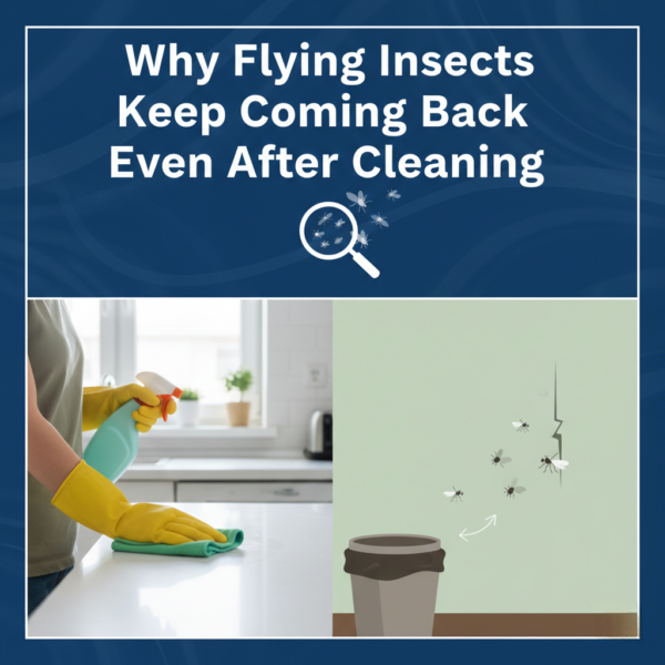 Why Flying Insects Keep Coming Back Even After Cleaning: The Unseen ...