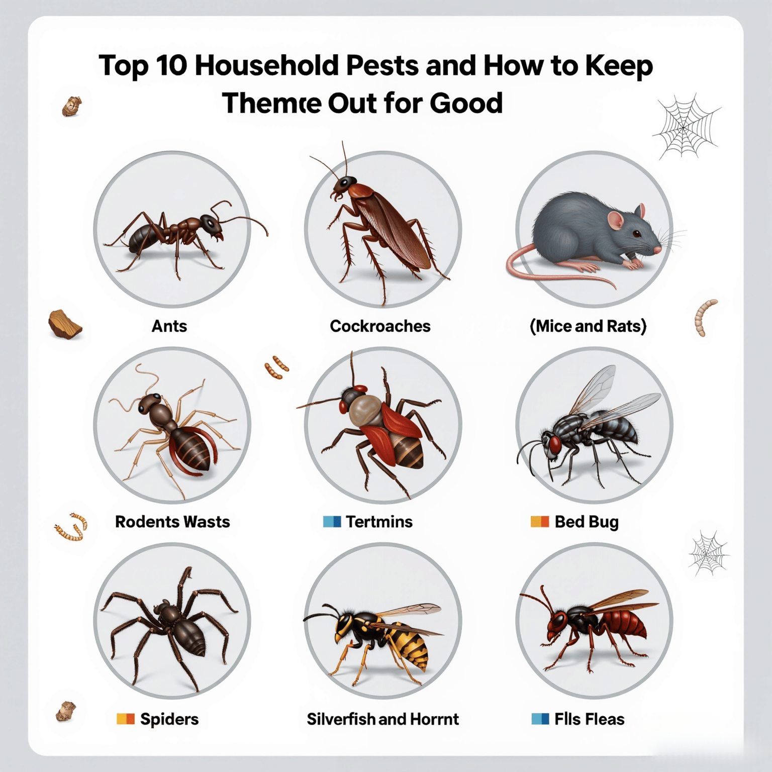 Top 10 Household Pests and How to Keep Them Out for Good – Thanos Home