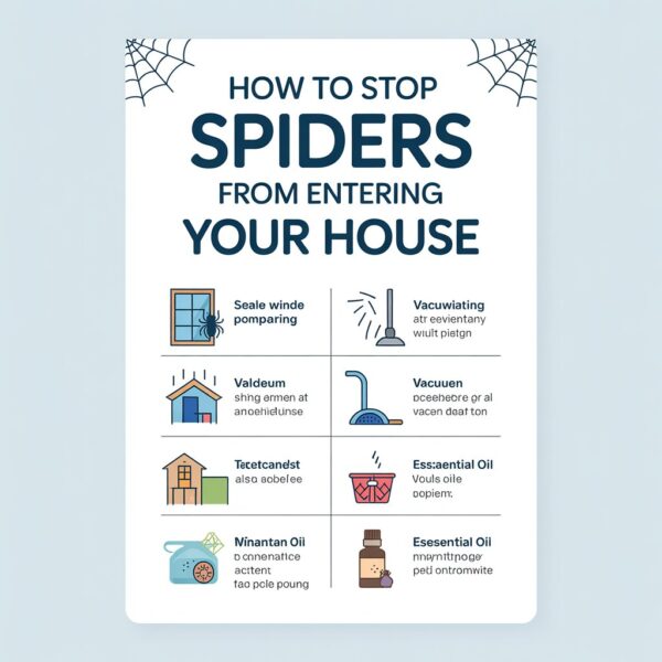 How to Stop Spiders From Entering Your House – Thanos Home