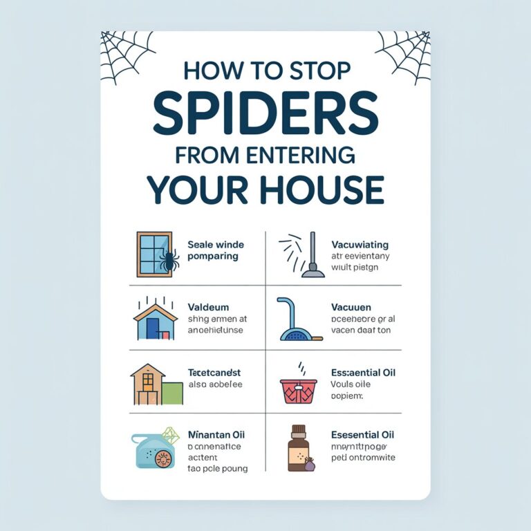 How to Stop Spiders From Entering Your House – Thanos Home